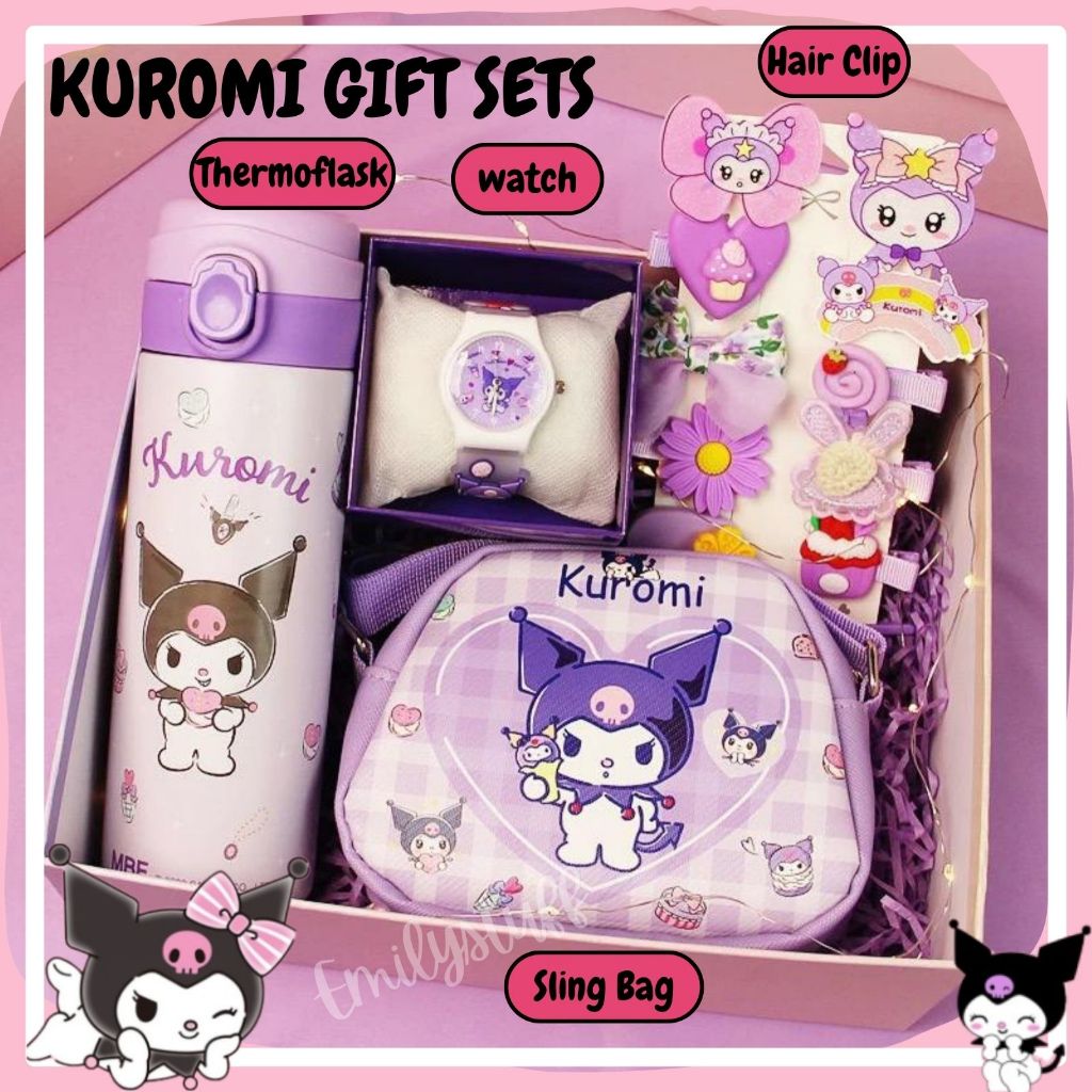 Kuromi & Melody Gift Box Sets - Perfect for Birthday Gift Surprise Gift ...