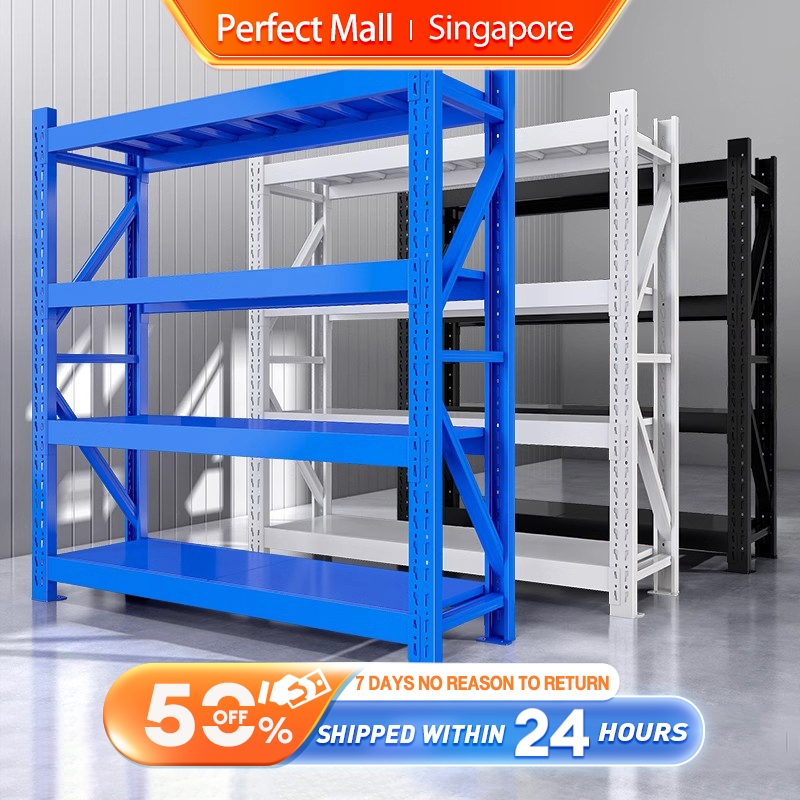 PM Load 500KG Adjustable Metal Rack Organizer Layer Steel Rack Shelves ...