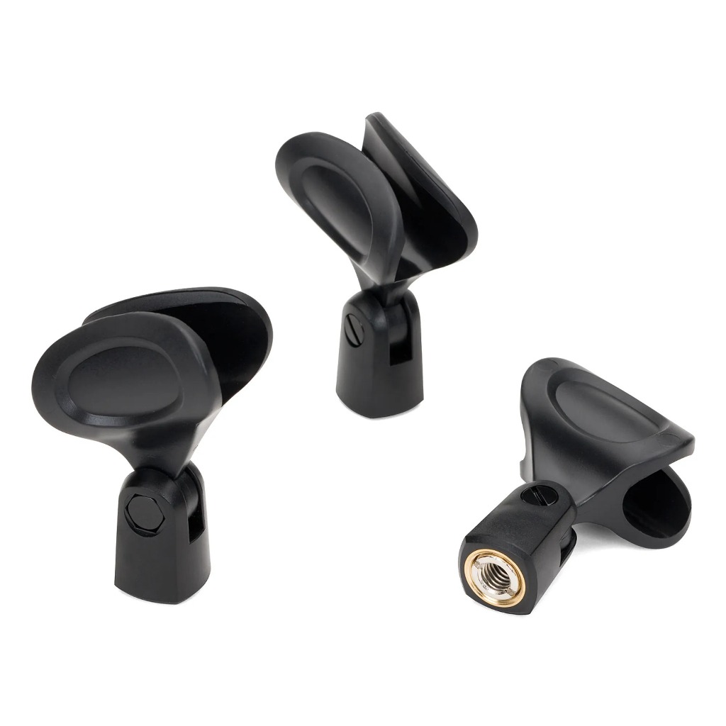 Samson MC1 MC01 Microphone Clip 3-Pack Heavy-duty Durable Microphone ...