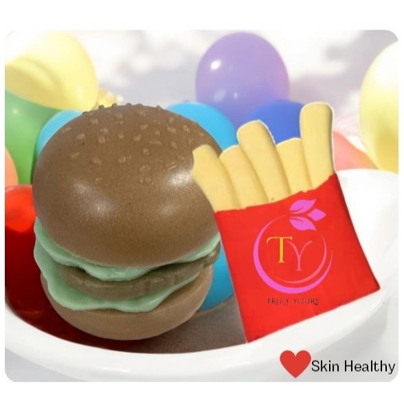 Burger & Fries Assorted Soap Sets | Shopee Singapore
