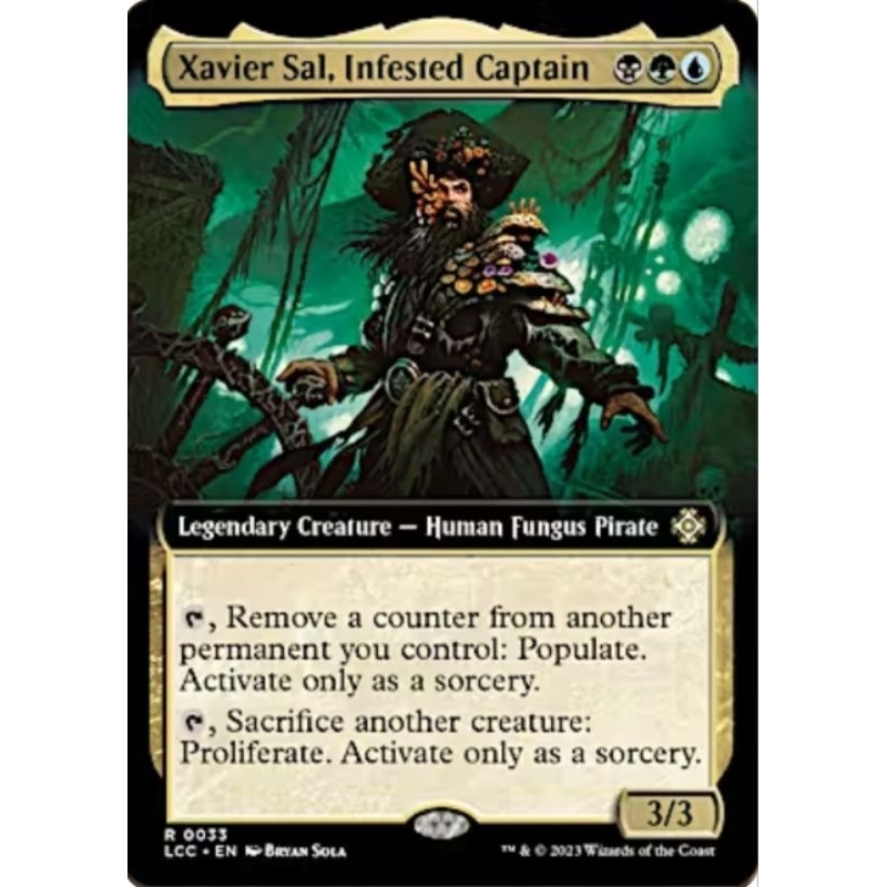 MTG The Lost Caverns of Ixalan Commander Decks Variants: Xavier Sal ...