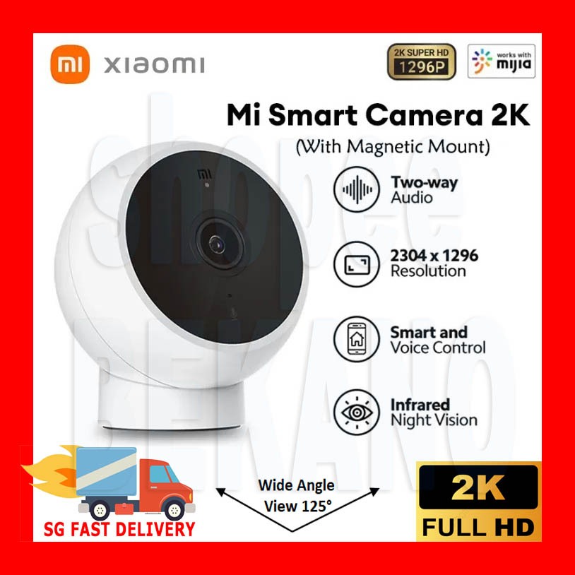 💥FAST DELIVERY💥Xiaomi Magnetic Mount Mi Camera 2K Mi Home Smart IP 296P FHD Night Vision CCTV ...