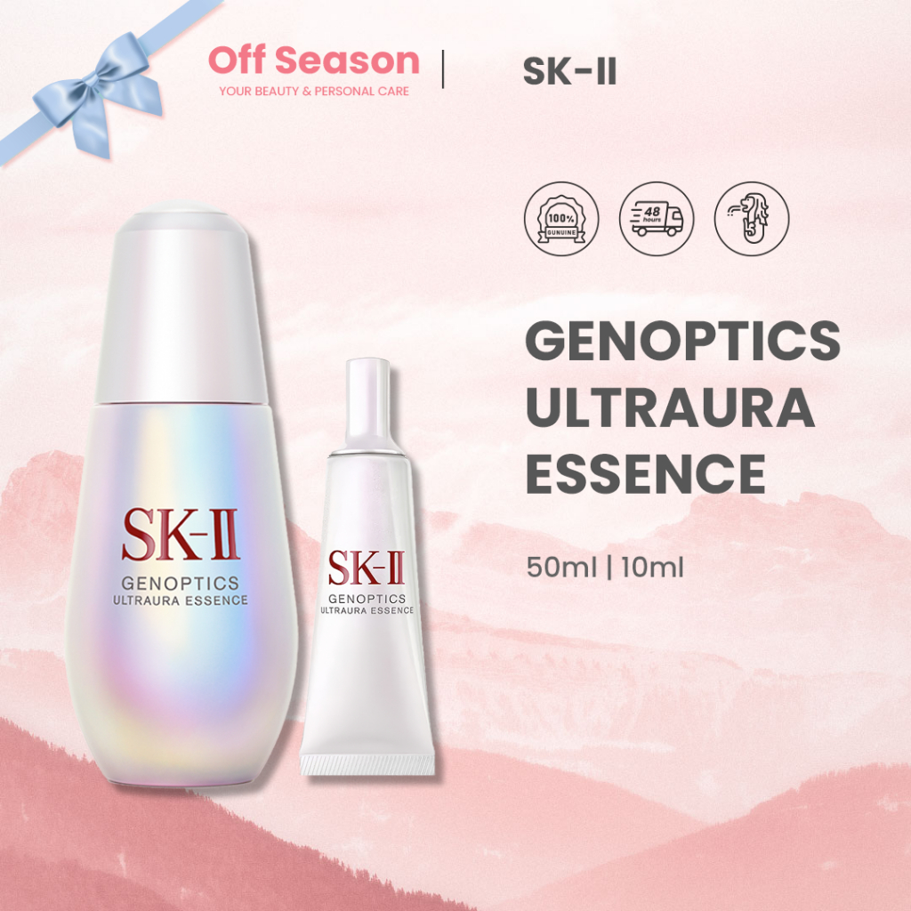 SK-II Genoptics Ultraura Essence 10ml / 50ml [SK2 / SK-2 / SKll / SKii Whitening Serum] | Shopee ...