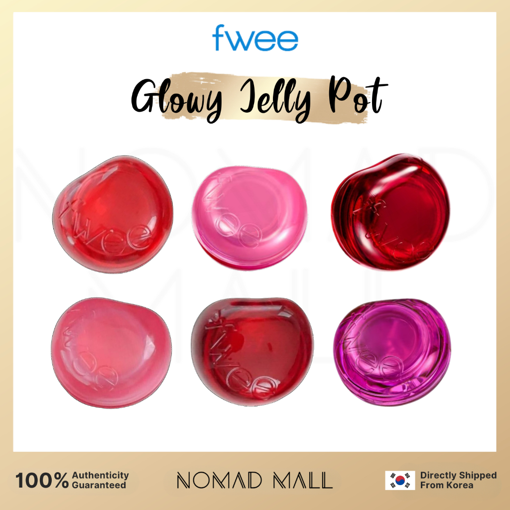 [fwee] FWEE Glow Jelly Pot (19 Colors) Lip & Cheek | Shopee Singapore