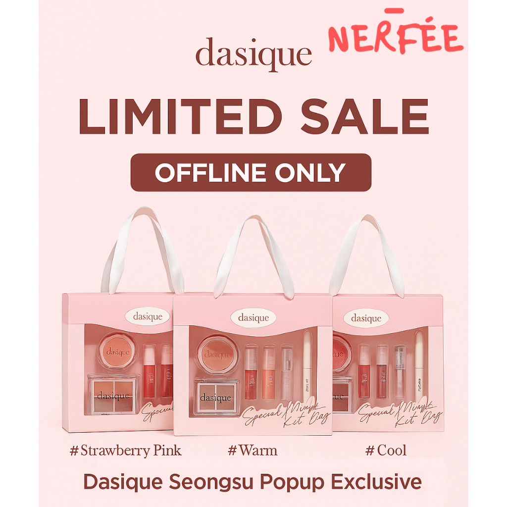 [Dasique] Special Mini Makeup Kit Bag – Korea Seongsu Pop-up Exclusive ...