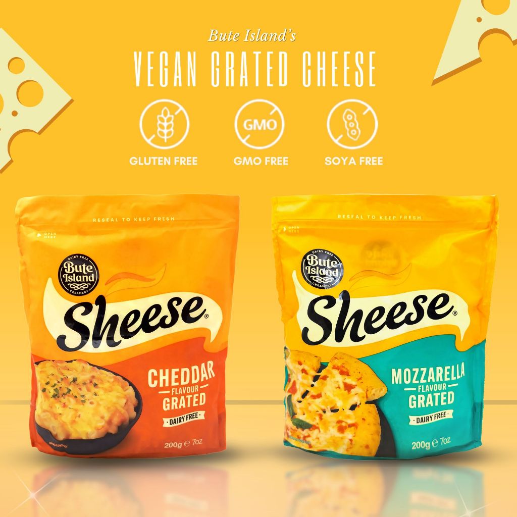 Bute Island Vegan Grated Cheese 200g [CHILLED] | Shopee Singapore