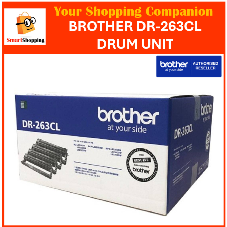 (Original) Brother DR-263CL-CMY Drum Kit - Contains One Color Drum Unit ...