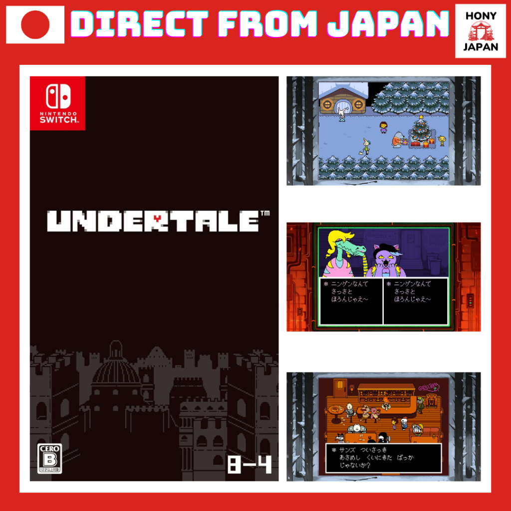 Nintendo Switch UNDERTALE unprecedented worldwide hit RPG game Direct ...