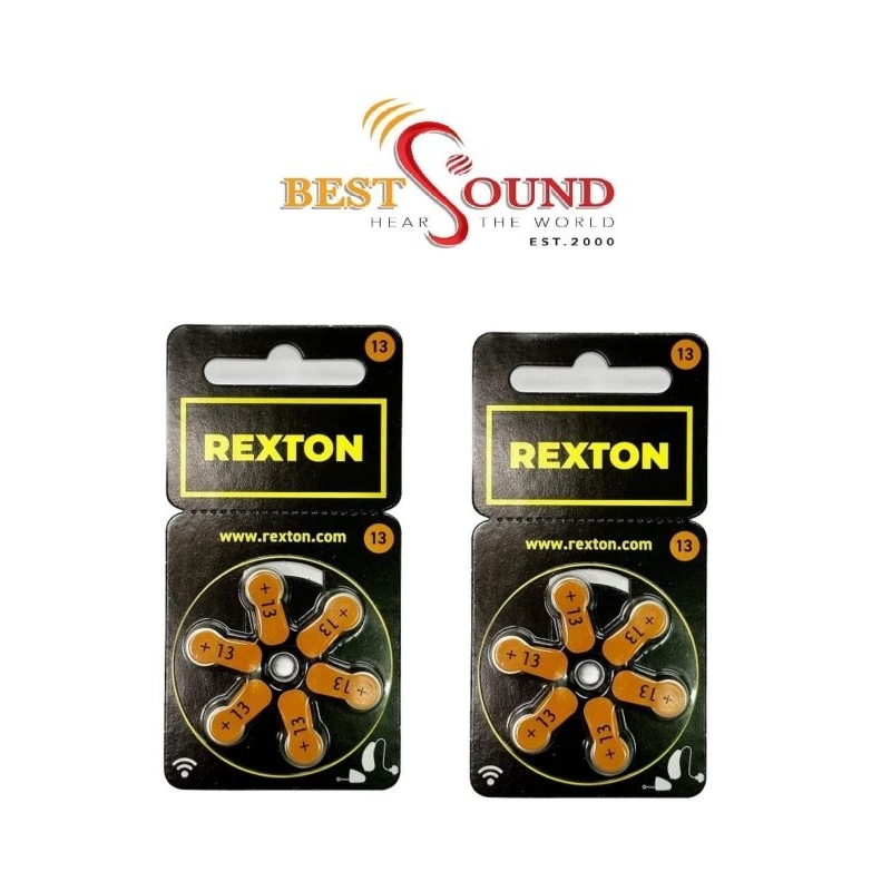Hearing aid battery. Rexton Size R13. 100 % made in Germany. Price for ...