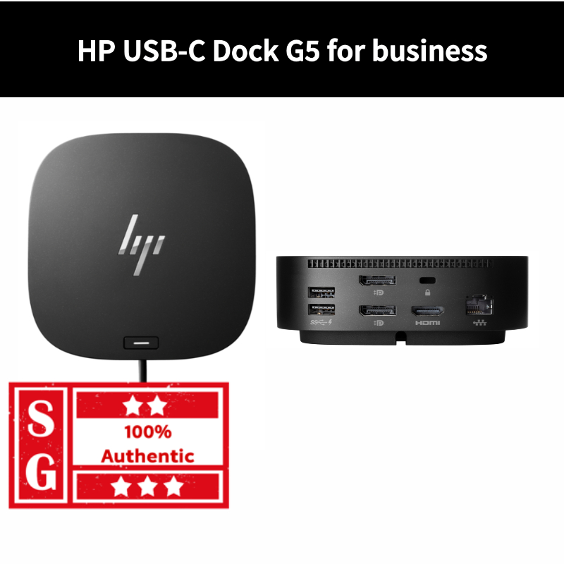 HP USB-C DOCK G5 5TW10AA HP USB C Dock G5 HP USB C Docking Station HP ...