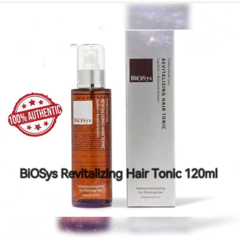 BiOSys Revitalizing Hair Tonic 120ml | Shopee Singapore
