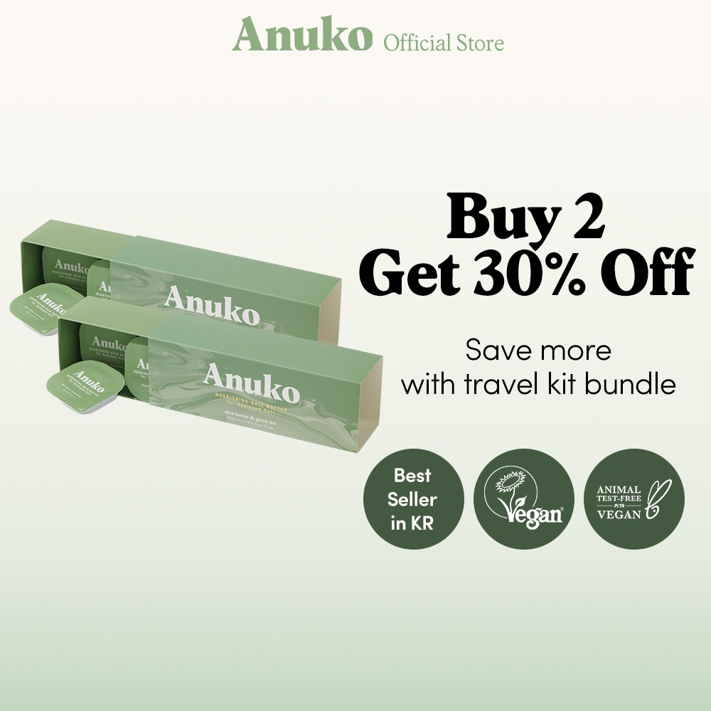 Shopee X Anuko Nourishing Hair Butter Travel Kit (Bundle of 2) | Shopee ...