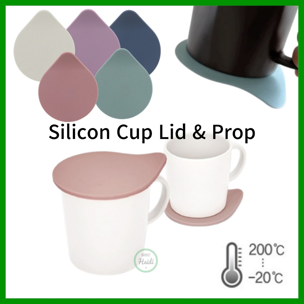 KOREA 🇰🇷 Silicon Cup Lid (5 colors) | Shopee Singapore
