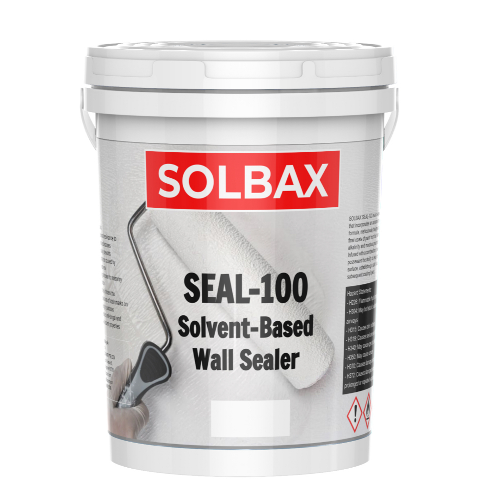Solbax Seal 100 Oil/ Solvent based Wall Sealer for Interior wall and ...