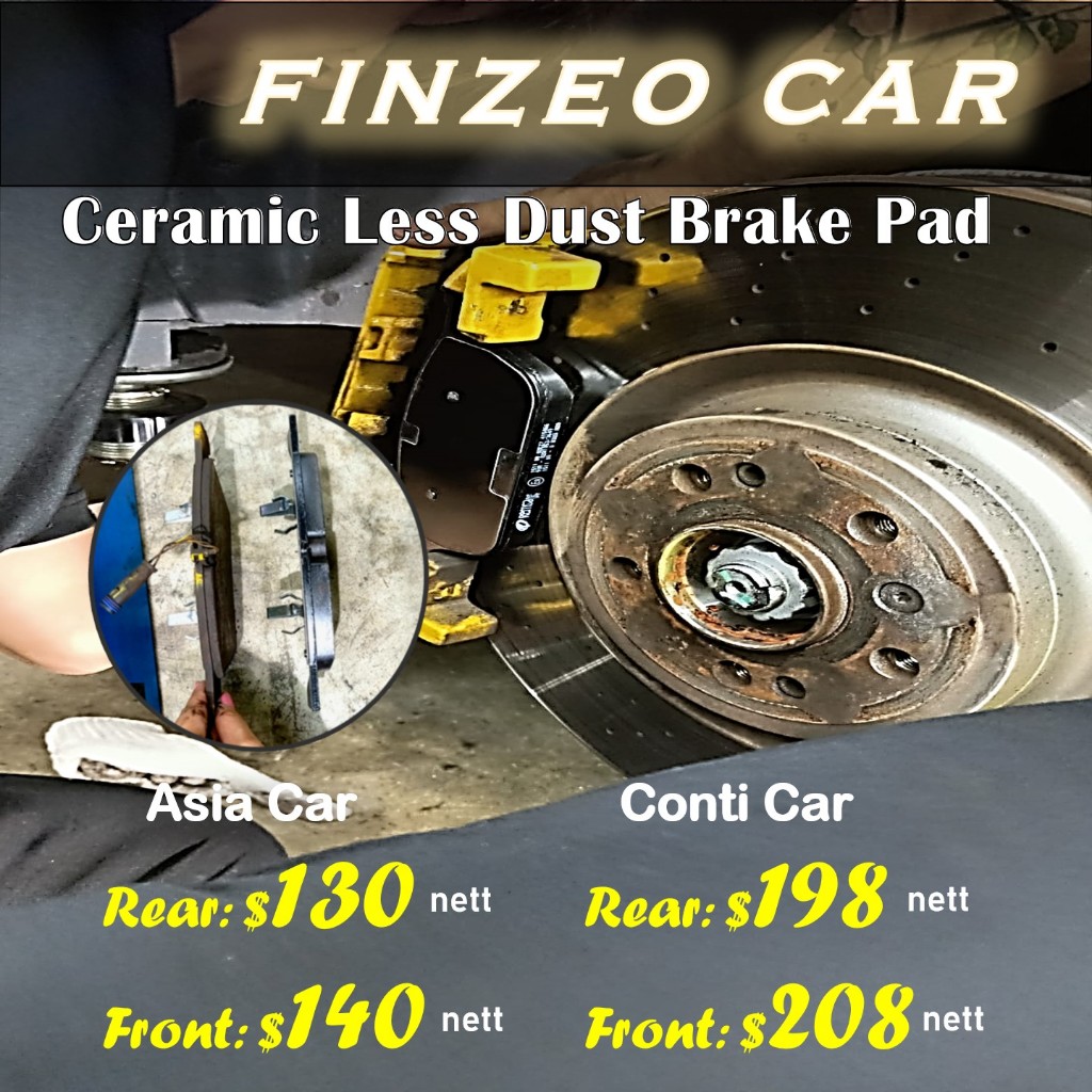 Ceramic Brake Pad / Low Dust / No Sound / Performance 🚗Ceramic Brake ...