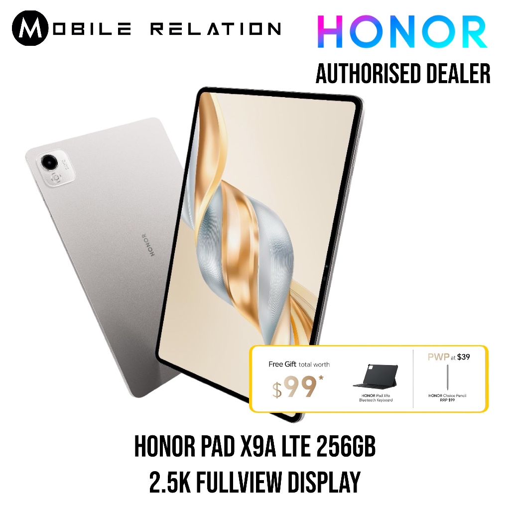 HONOR Pad X9a LTE | X8a LTE | X8a Kids Edition | 8300mAh Battery Life ...