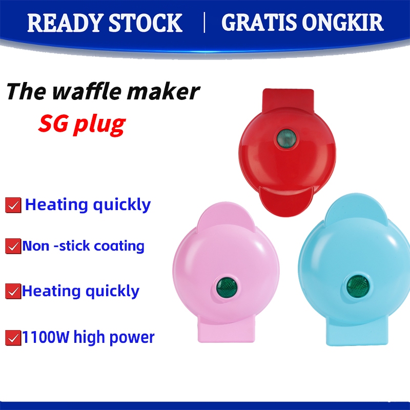 SG【Spot goods】Electric Waffles Maker Bubble Egg Cake Oven Breakfast ...