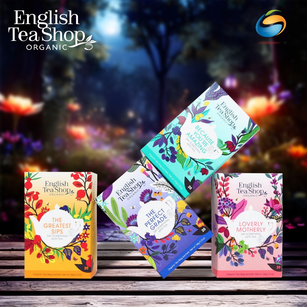 English Tea Shop Say Something with Tea Gifting Tea 20 Sachets | Shopee ...
