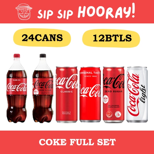 [Wholesale Offer!] Coke Original, Coke Zero, Coke Classic, Coke Light ...