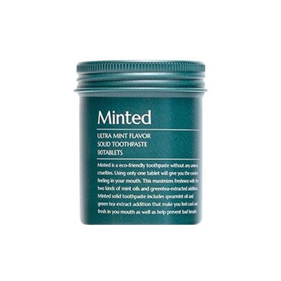 Minted Premium Solid Toothpaste 90 tablets | Shopee Singapore