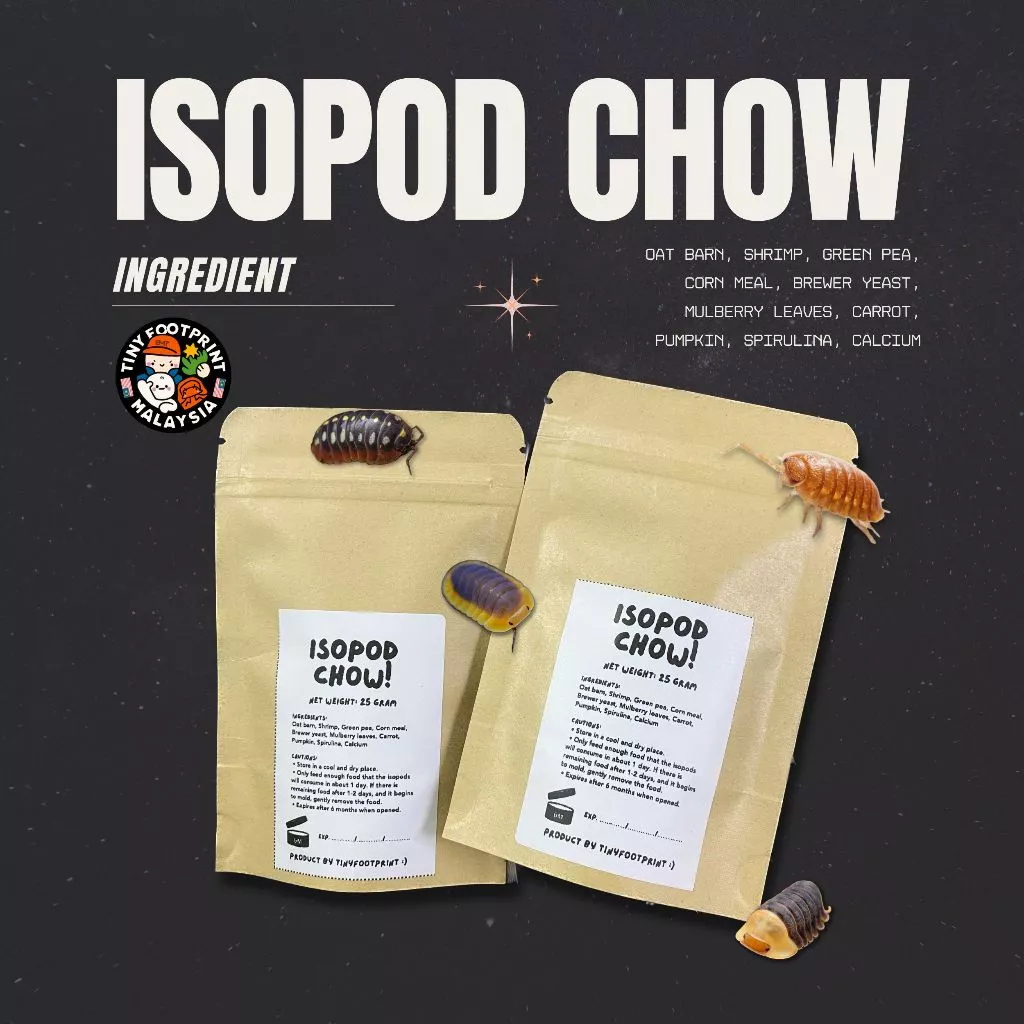 Isopods chow / isopods food / isopods powder supplements 25-50 g ...