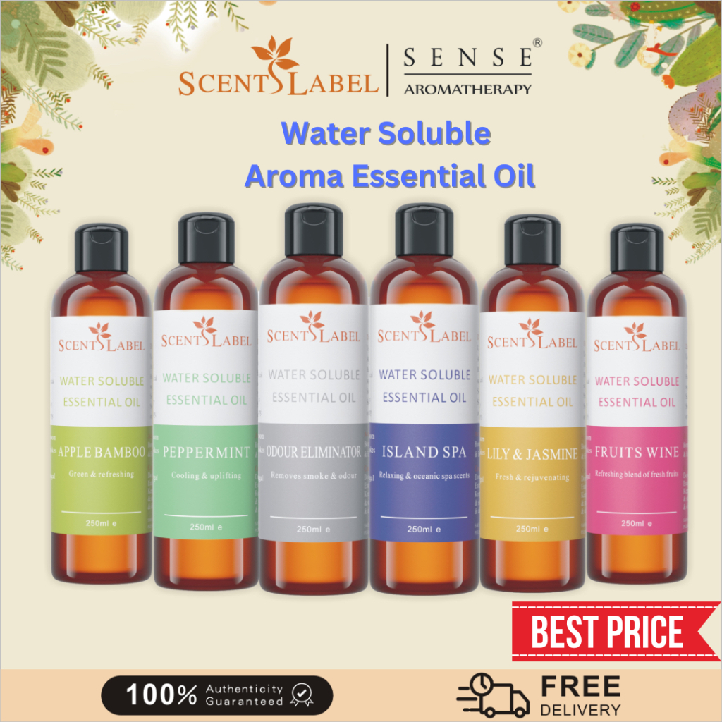 [Best Price] Water Soluble Essential Oil 250ml|For Aroma Diffuser Air ...
