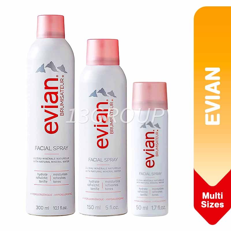 Evian Brumisateur Facial Spray Mist, 50ml-300ml | Shopee Singapore