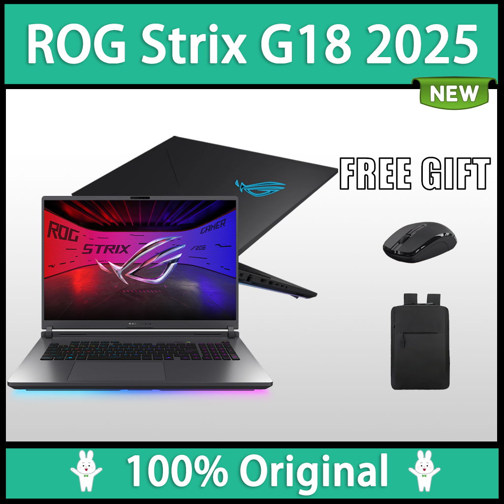 ASUS ROG Strix G18 2025 Ultra9 275HX RTX5080/RTX5070Ti/RTX5070/RTX5060 2.5K 240Hz IPS ROG Gaming ...