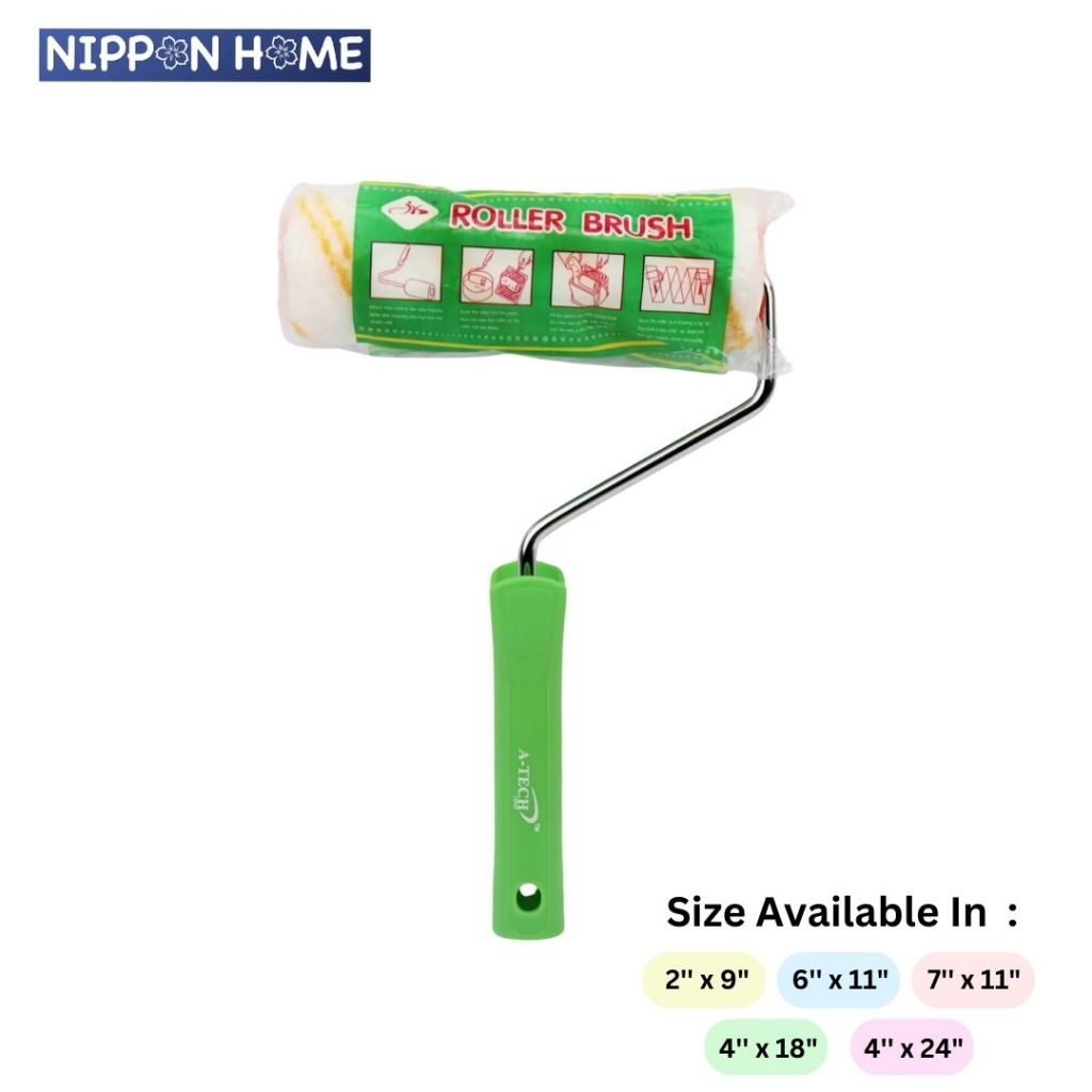 [ Hardware ] A-TECH Paint Roller With Handle 5 Different Sizes ...