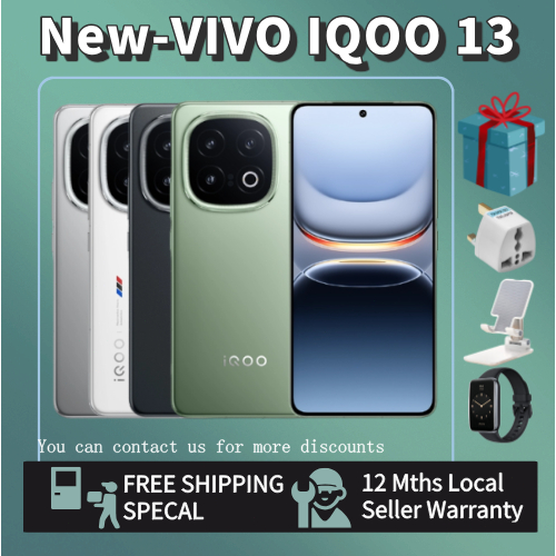 VIVO IQOO 13 5G Gaming Phone OriginOS 5 Snapdragon 8 Elite RGB LED ...