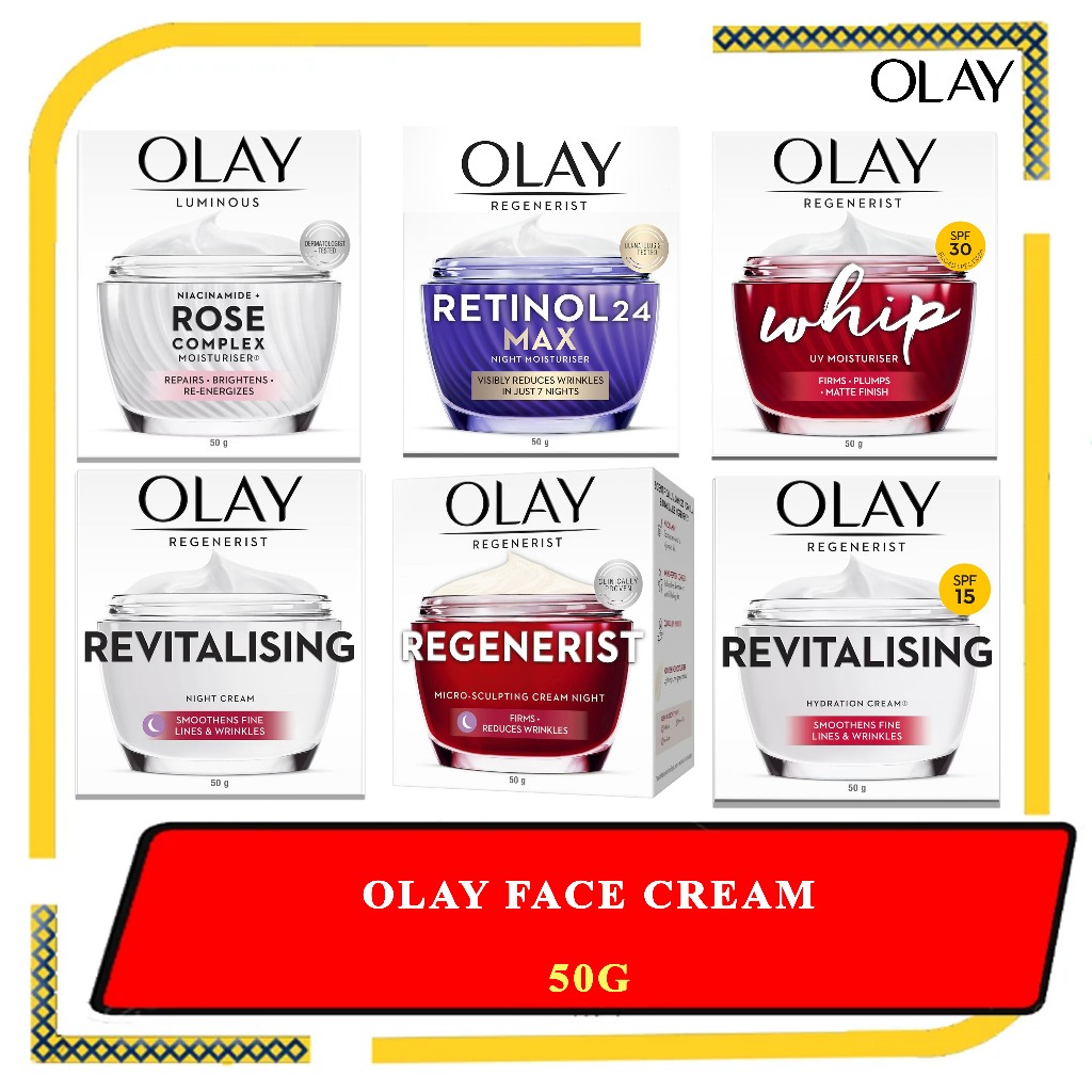 OLAY Face Cream 50g | Shopee Singapore