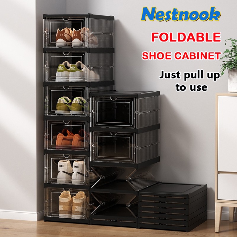 [SG STOCK] 3/6/Layers Foldable Shoe Rack Multifunctional Shoe Storage ...