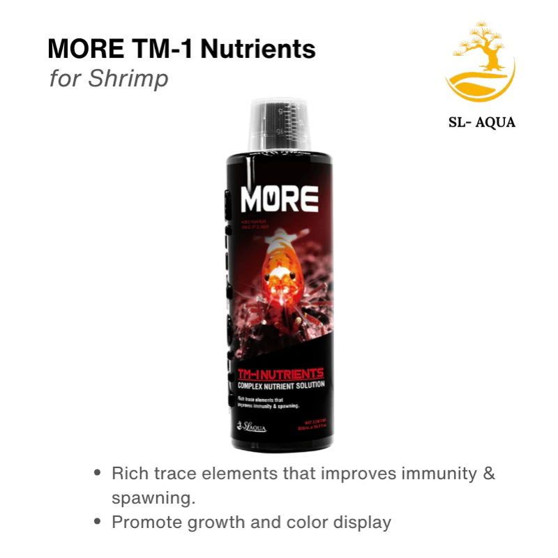 SL AQUA TM-1 Nutrients For Shrimp(Enhance Breeding) | Shopee Singapore