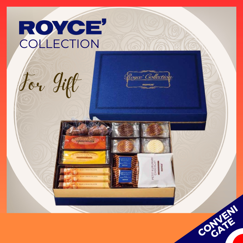 ROYCE' Collection Gift Box 10 varieties chocolate and cokkies total of ...