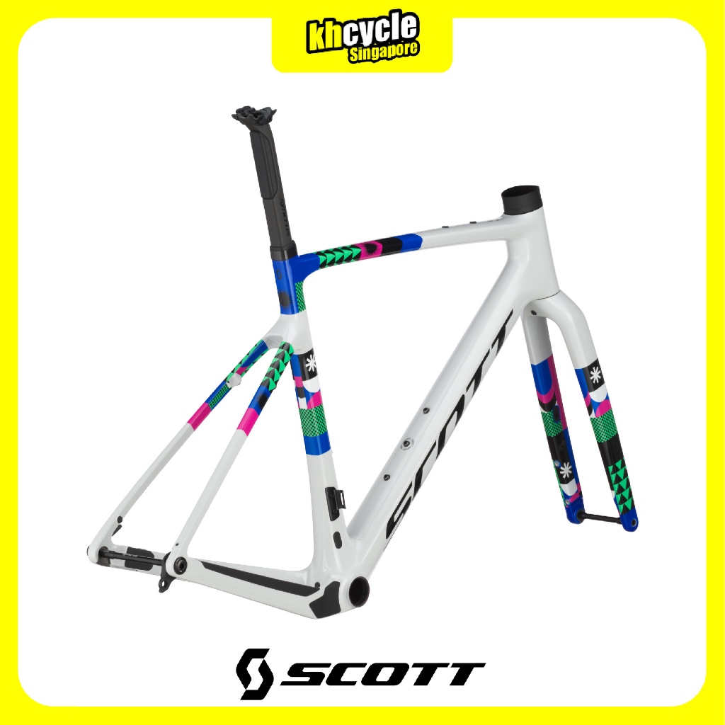 SCOTT Addict Gravel RC HMX Frame set | Shopee Singapore