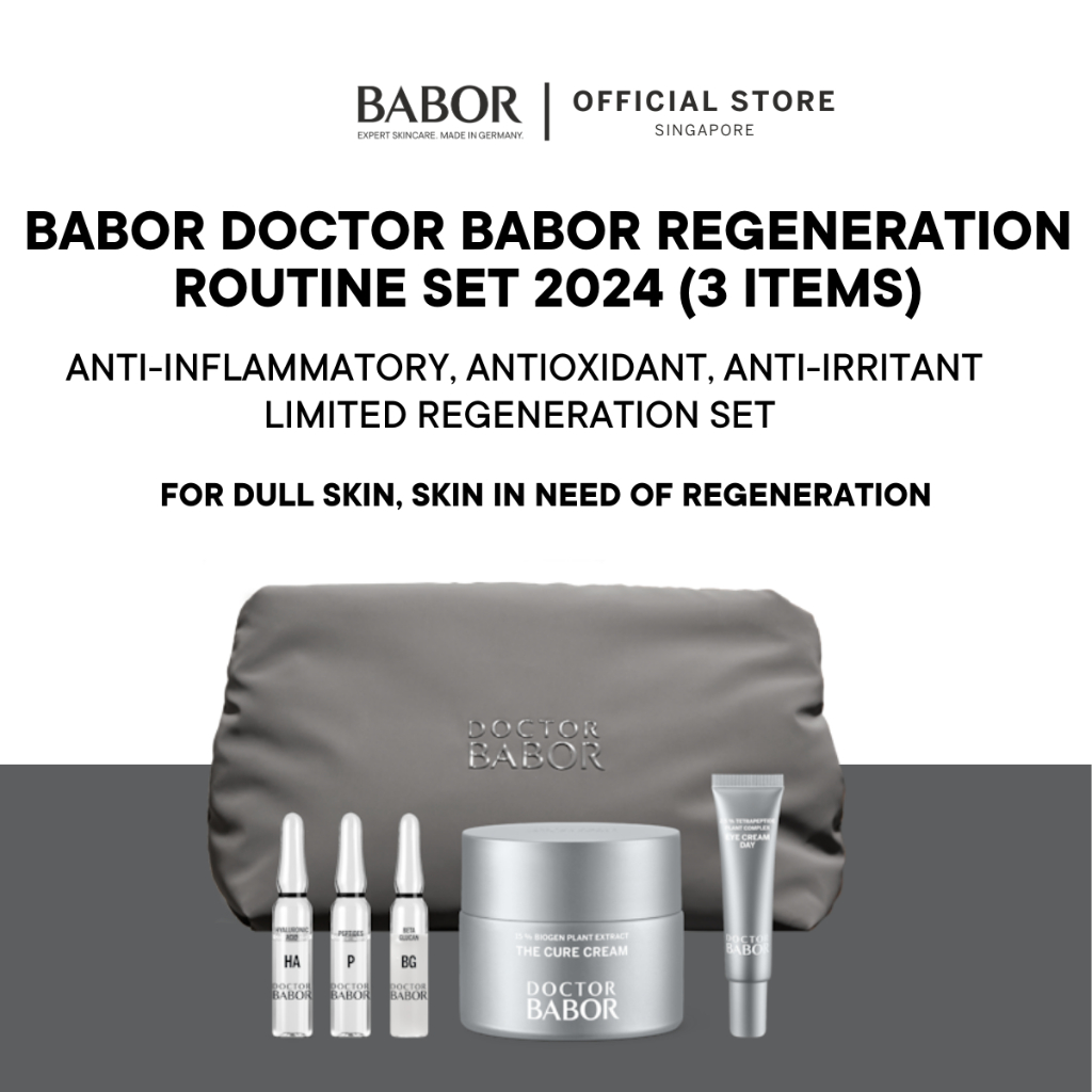 BABOR REGENERATION Routine Set 2024 (3 Items) | Shopee Singapore