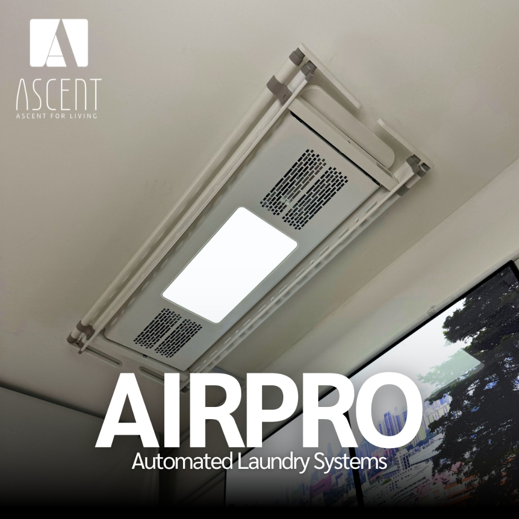 ASCENT Automated Laundry Rack Systems (AirPro) / Smart Laundry Rack ...