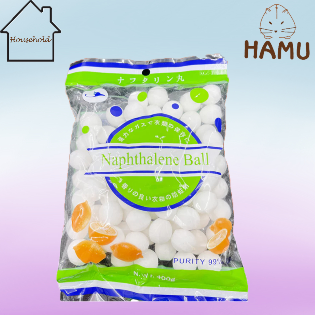 |🐹SG LOCAL🐹| Multi Purpose White Naphthalene Balls Moth Balls 400g ...