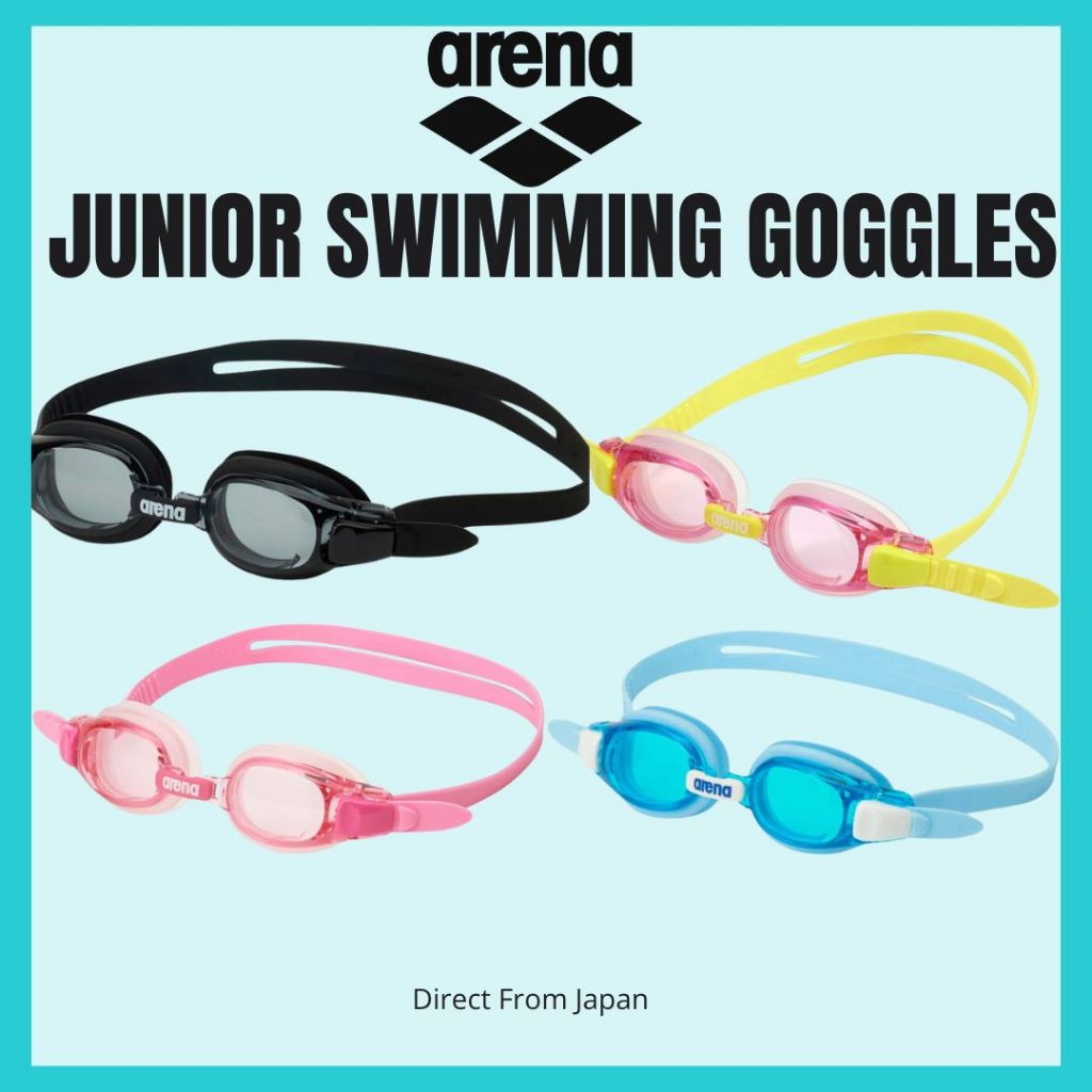 Arena Junior Swimming Goggles - Ipon Series, Free Size for Ages 3-8 ...