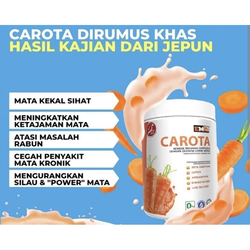Emzi Carota (Carrot Milk/Olive Tin) | Shopee Singapore