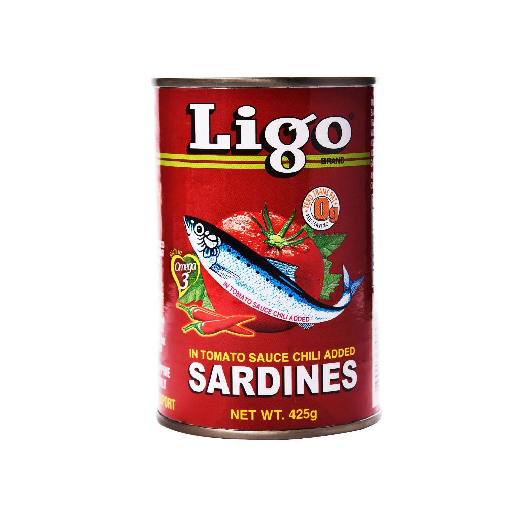 Ligo Sardines in Tomato Sauce 155g (Red) | Shopee Singapore
