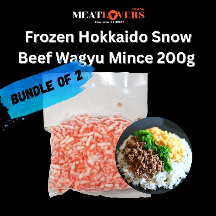 [MEATLOVERS] [Bundle of 2] Frozen Hokkaido Snow Beef Beef Mince 200g ...