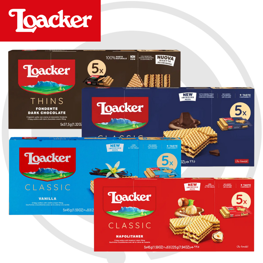 Loacker Wafer Pack (45g x 5 Packs) | Shopee Singapore