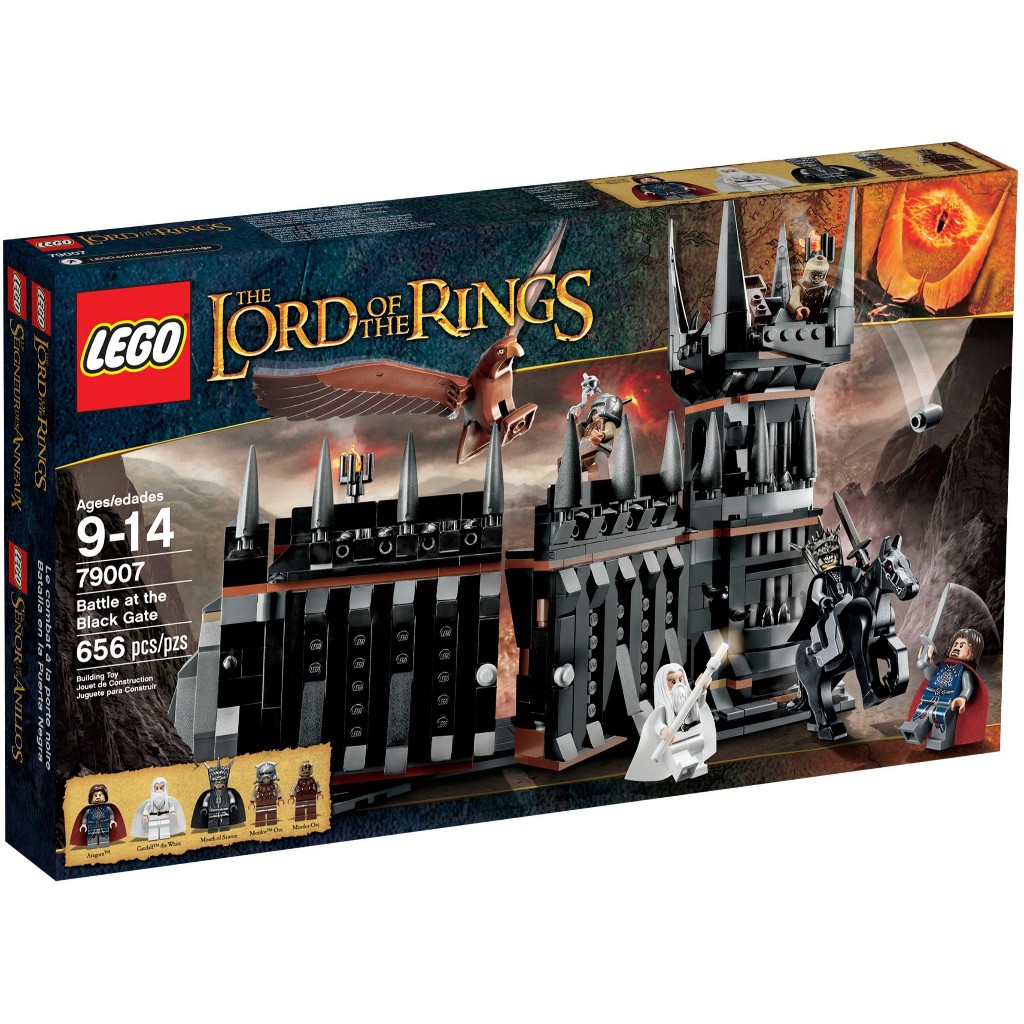 LEGO Lord of the Rings Battle at the Black Gate 79007 LOTR | Shopee ...