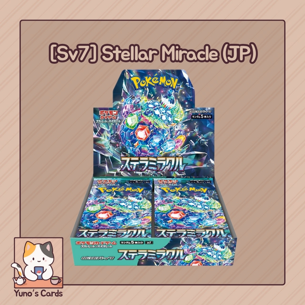 Stellar Miracle Booster Box Pokemon SV7 | Shopee Singapore