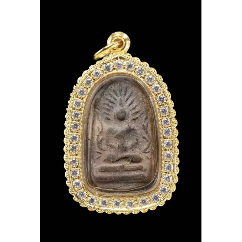 龍婆班 早期製作 粽葉崇迪佛 古佛 Phra Somdej Nur Nakok Luang Phu Pan Sek （Early Batch ...