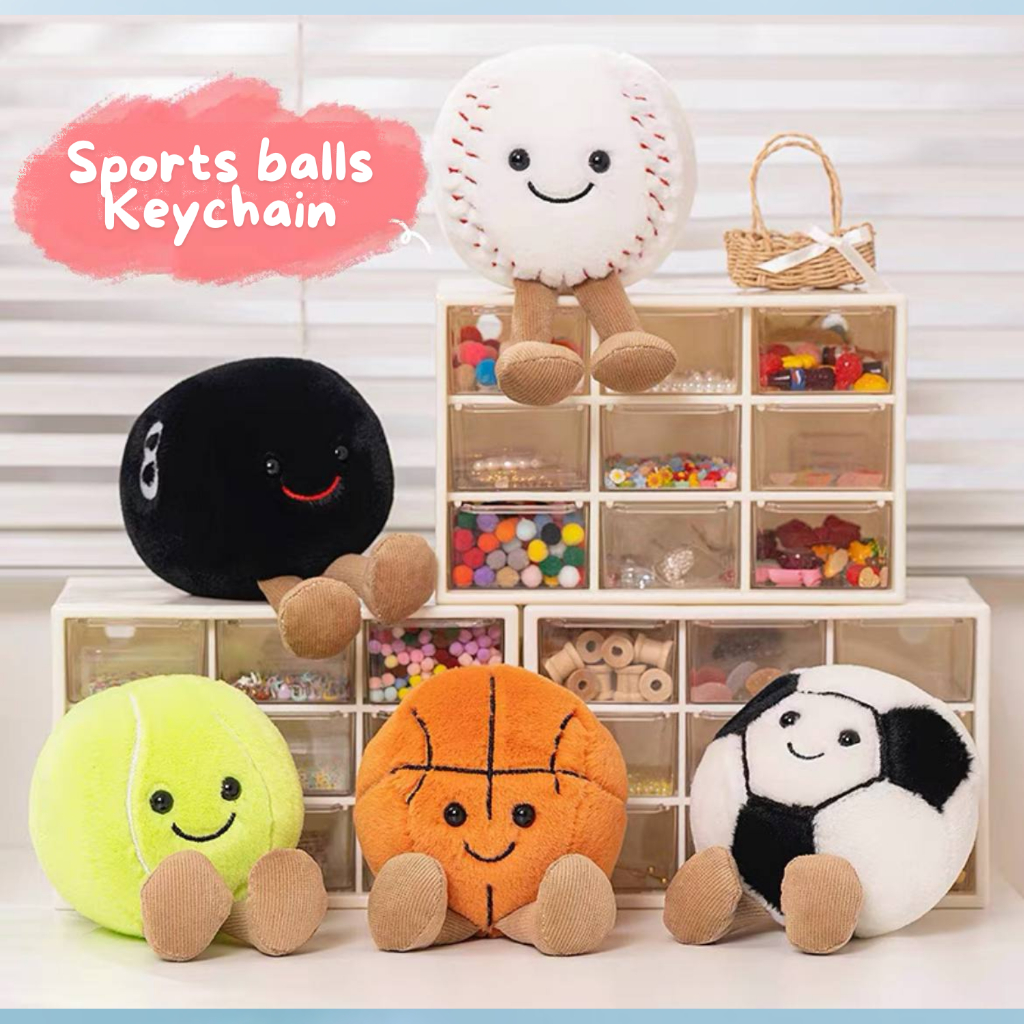 [SG Instocks] Basketball soccer ball tennis baseball pool ball snooker ...