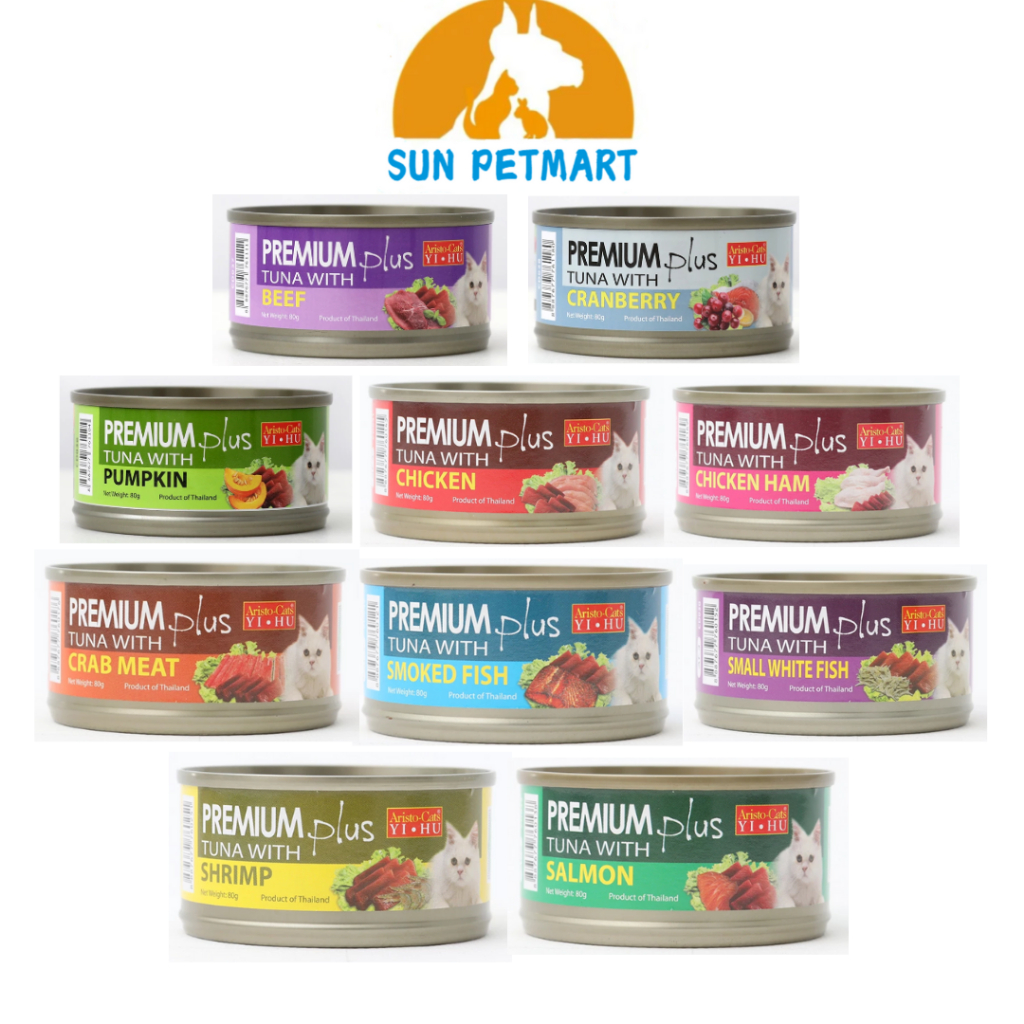 Aristo Cats Premium Plus Tuna Carton deal (80g x 24 Cans) | Shopee ...
