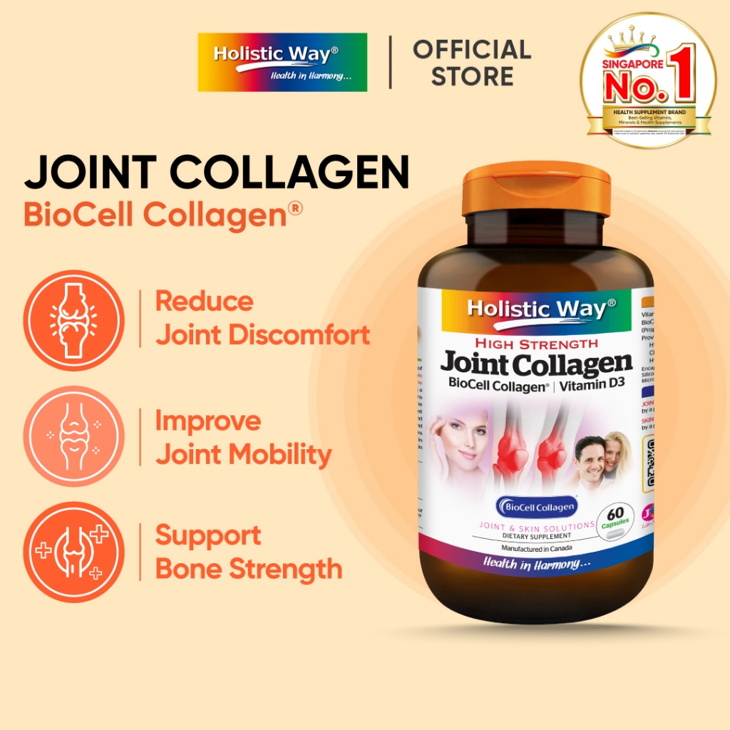 Holistic Way High Strength Joint Collagen with BioCell Collagen ...