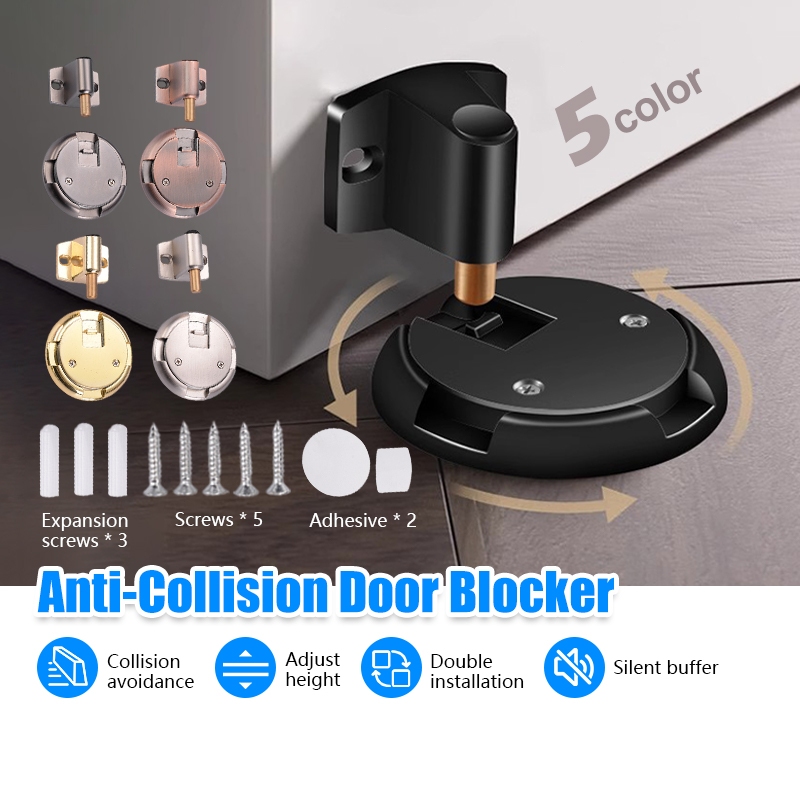 Heavy Duty Magnetic Door Stopper Mechanical Door Stop Adjustable Door ...